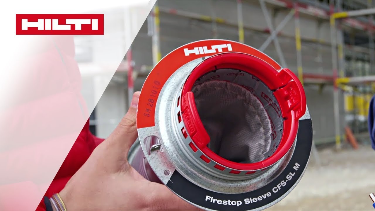 PROMOTIE van de Hilti Speed Sleeve voor in datacenters - YouTube