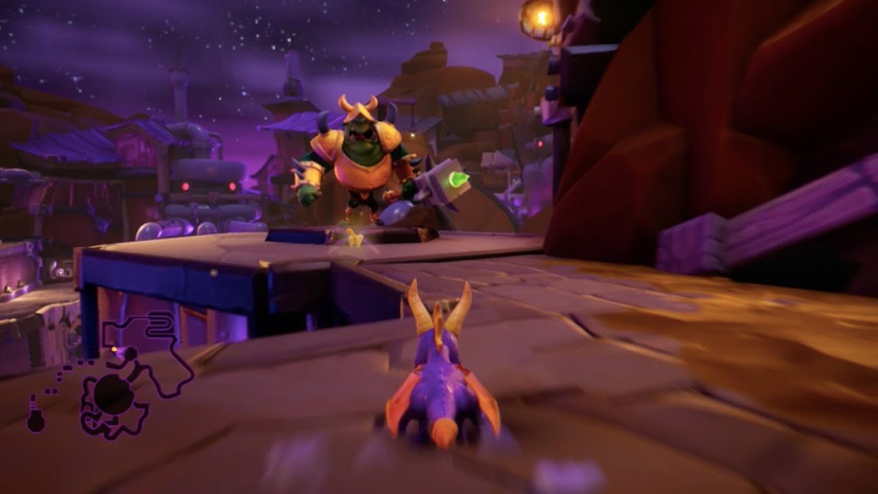 Chasing Down Gnasty Gnorc - Spyro the Dragon - Ep. 12 - YouTube