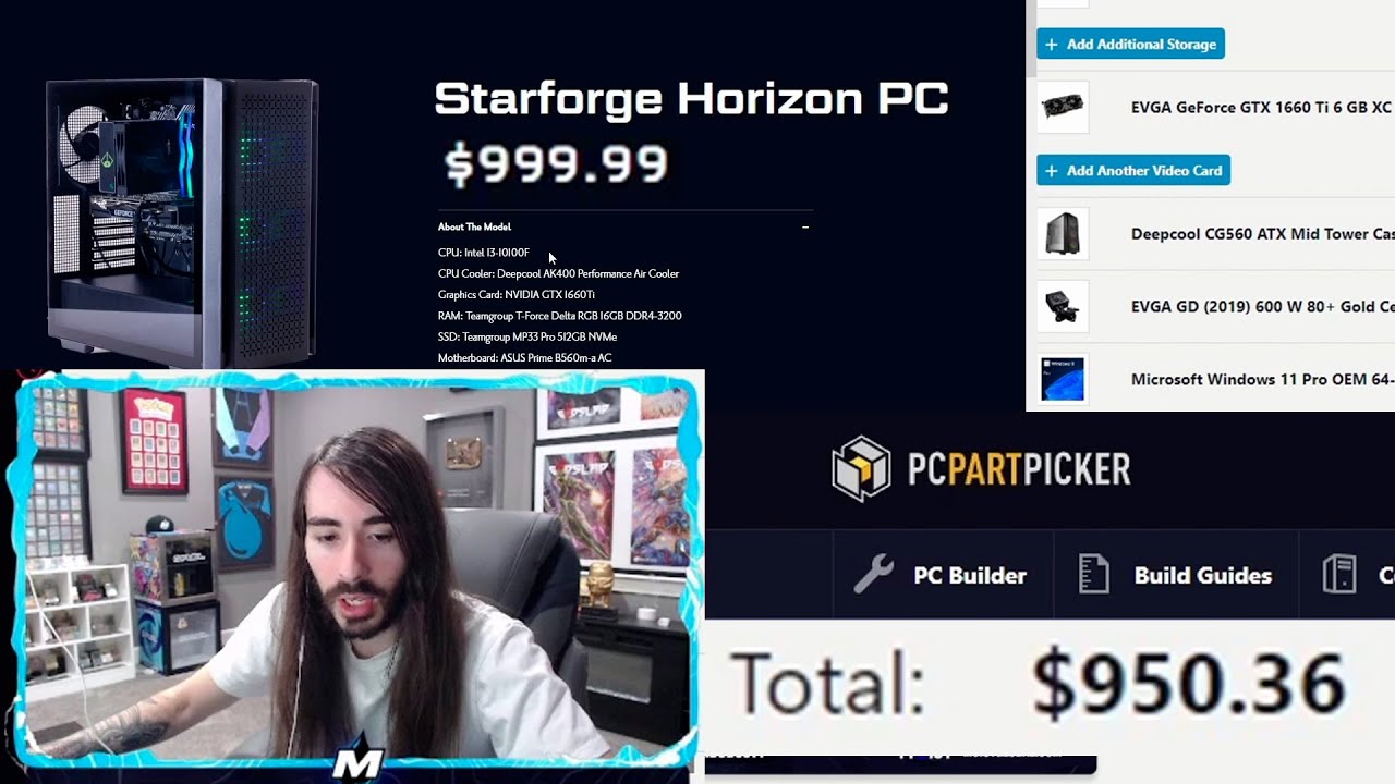 MoistCr1tikal addresses his and OTK PC Company "Drama" and answer ...