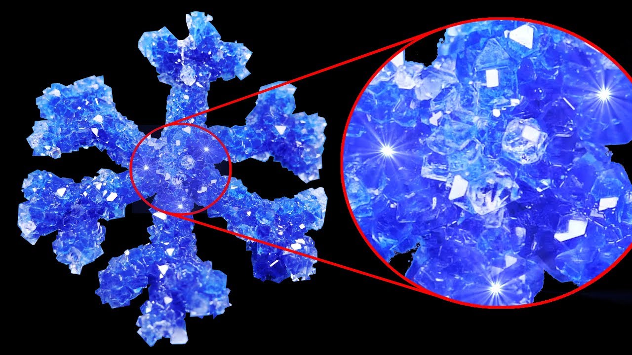 Crystallized Christmas Tree Decoration [DIY] - YouTube