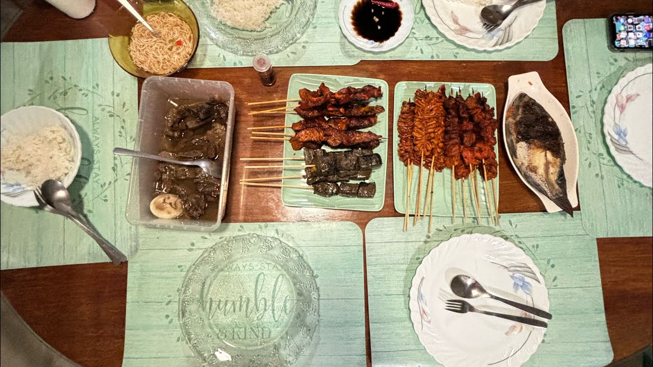 My home cooked Filipino dinner for tonight! - YouTube