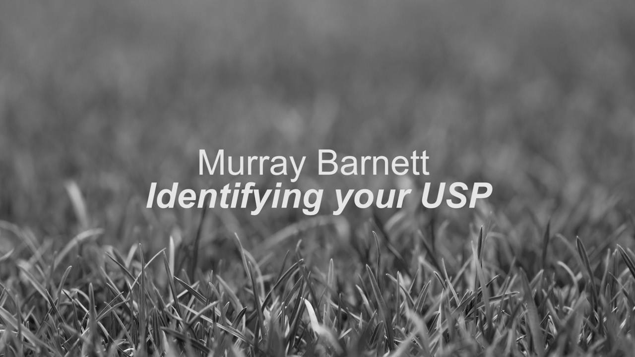 Murray Barnett | Identifying your USP | MSM2016 - YouTube