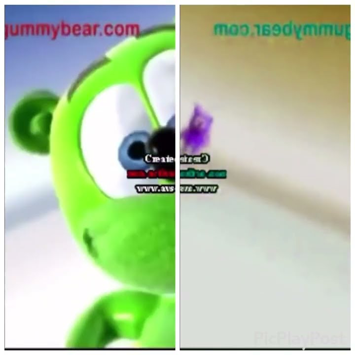Gummy bear short split low voice - YouTube