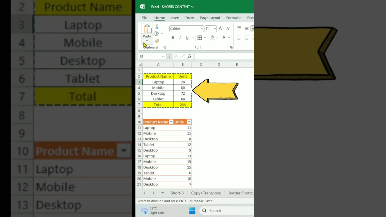 EXCEL NEW TIPS DATA AUTO CHANGE IN PHOTO excel shortvideo ytshorts EXCEL NEW TIPS DATA AUTO CHANGE IN PHOTO excel shortvideo ytshorts