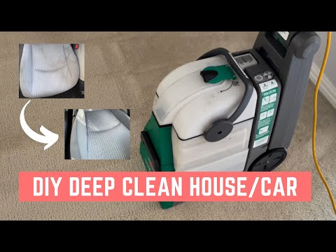How to Use Bissell Big Green Carpet Cleaner (Save $350+ — Clean House ...