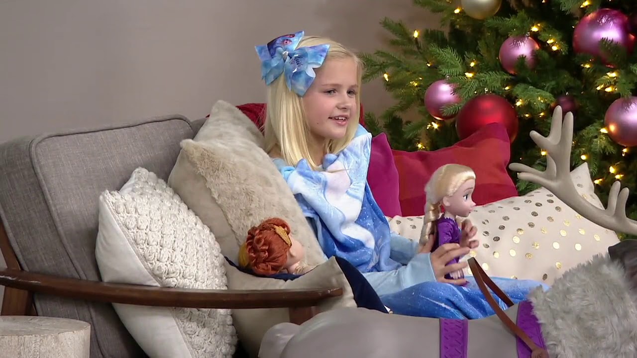Disney's Frozen 2 Singing Elsa Doll with Light up Dress on QVC - YouTube