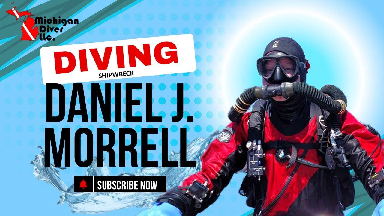 Diving the Daniel J. Morrell Engine Room - Thumb Area Bottomland ...