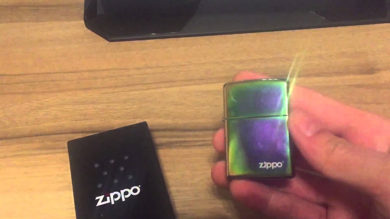Zippo Spectrum Unboxing - YouTube