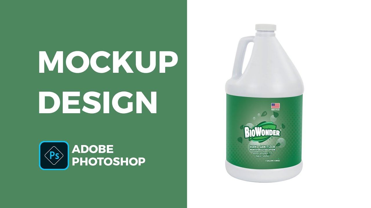 How to Design Mockup in Photoshop | Adobe Photoshop CC - YouTube