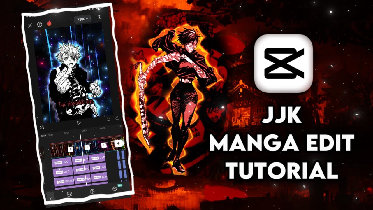 How To Make Manga Edit Tutorial In Capcut Jjk Manga Edit Capcuttutorial Mangaedit Youtube