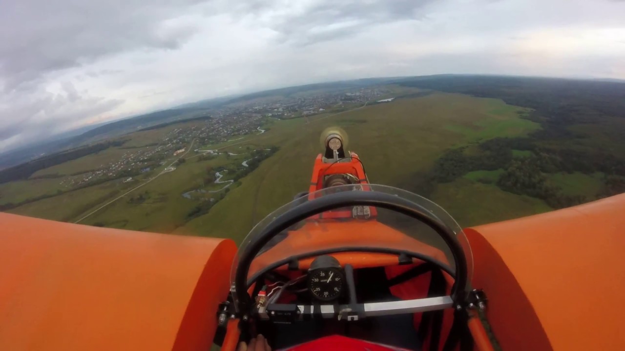 Самолет Pchelka осень 2 - YouTube