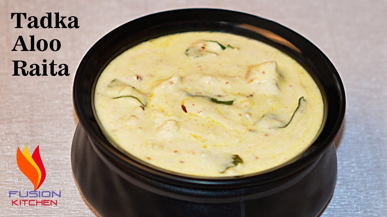 Tadka Aloo Raita, तड़का आलू रायता, Aloo Raita, Aloo Ka Raita Recipe By ...