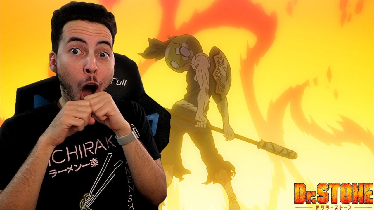 MASKED WARRIOR?! Dr. Stone Episode 13 Reaction! - YouTube