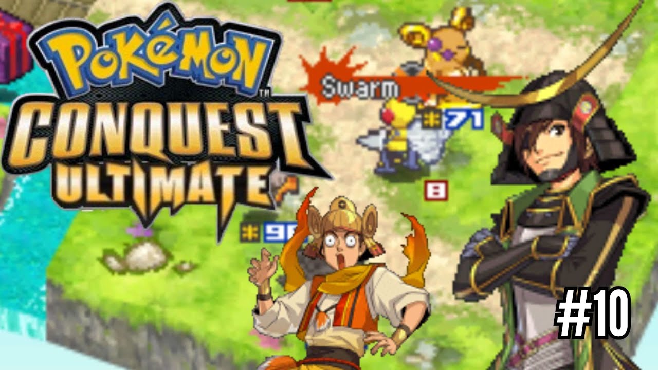 ONLY TWO ARMIES LEFT | Pokemon Conquest Ultimate | Hideyoshi's story ...