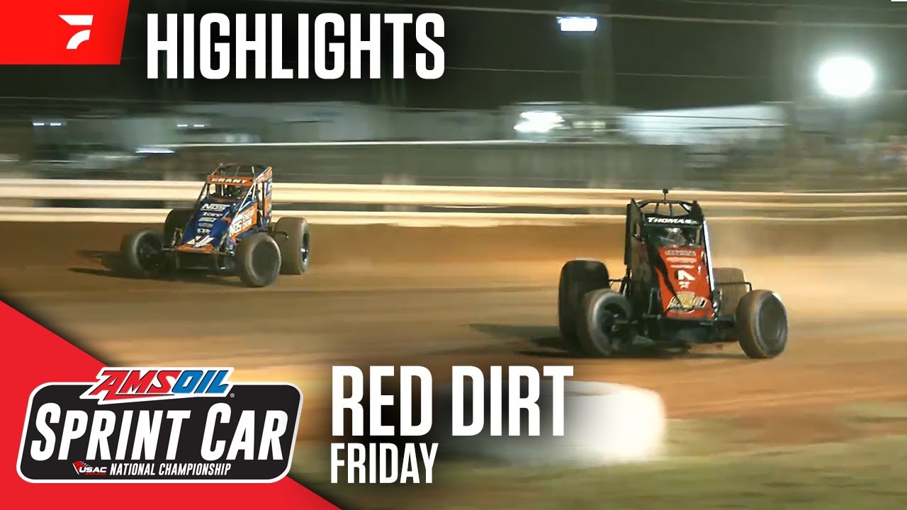 Friday Feature | USAC National Sprint Cars at Red Dirt Raceway 10/25/24 ...