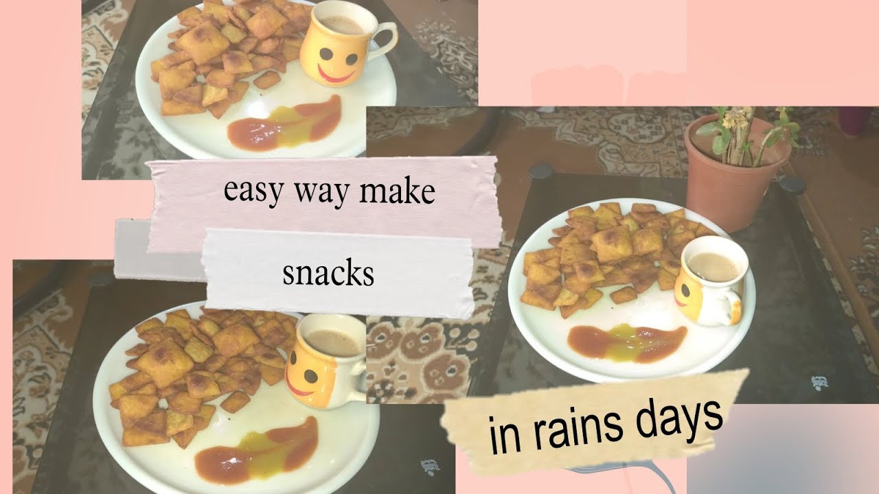 sab say easy snacks only three ingredients best for raining days 🤤 ...