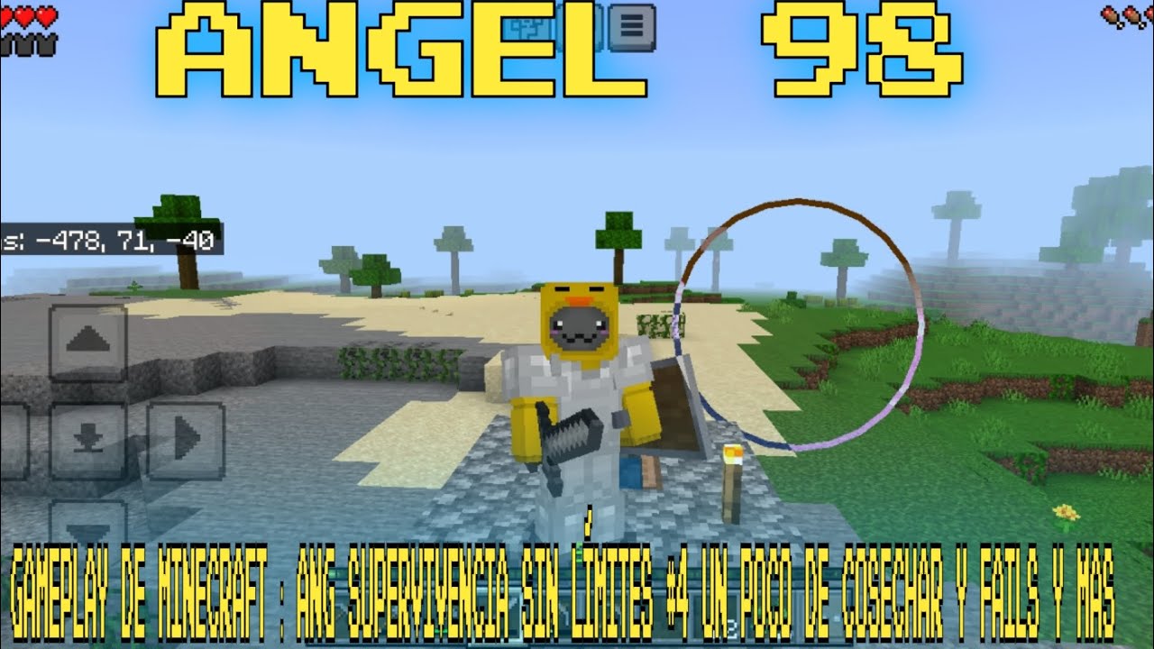 GAMEPLAY DE MINECRAFT : ANG SUPERVIVENCIA SIN LÍMITES : #4 UN POCO DE ...