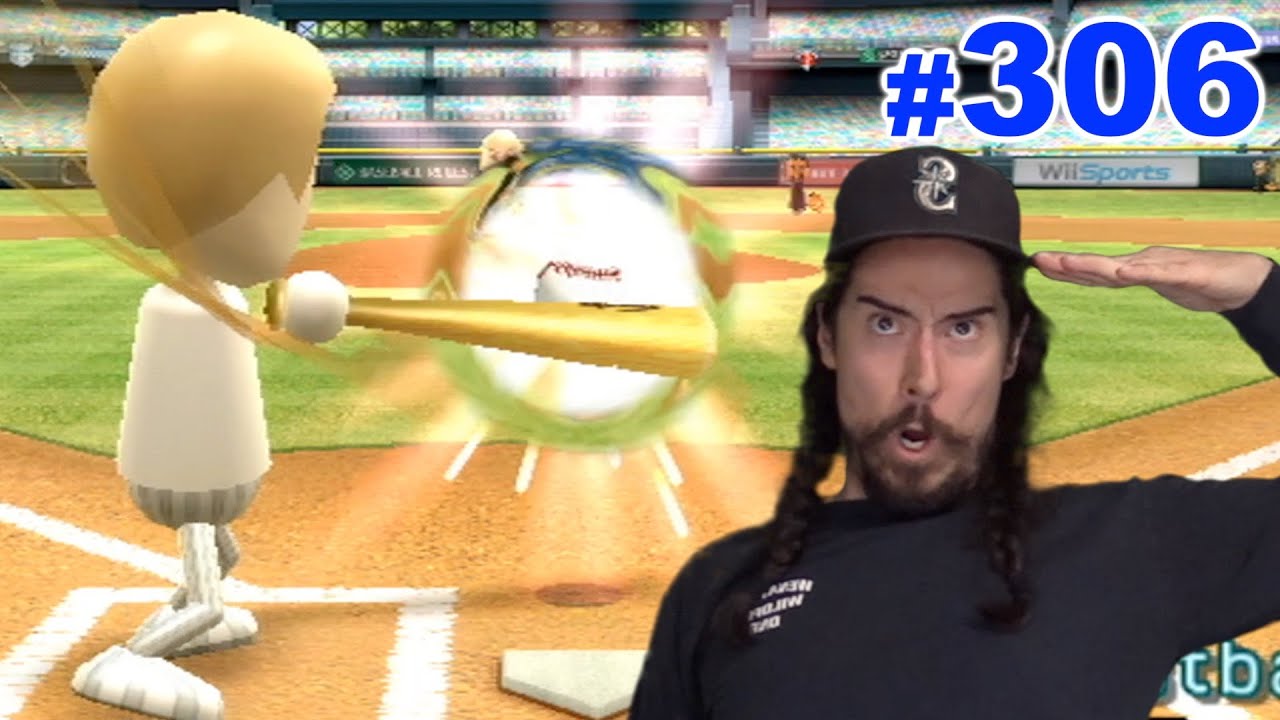 EMINEM'S FIRST HOMER! | Wii Baseball #306 - YouTube