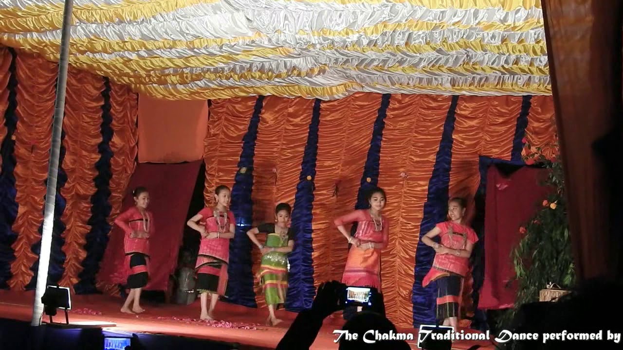 Awesome Chakma traditional dance - YouTube
