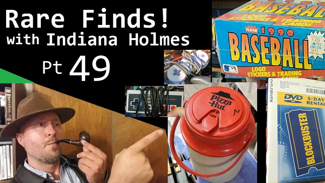 Rare Finds! Part 49 - Sealed Baseball box, Strategy Guide - YouTube