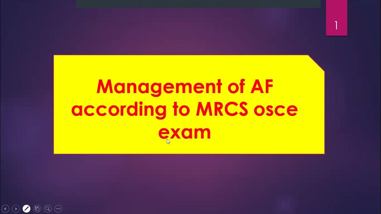 AF management guidelines - YouTube