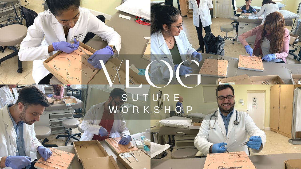 Learn to Suture with Me | SSA Suture Workshop | Medical University of ...