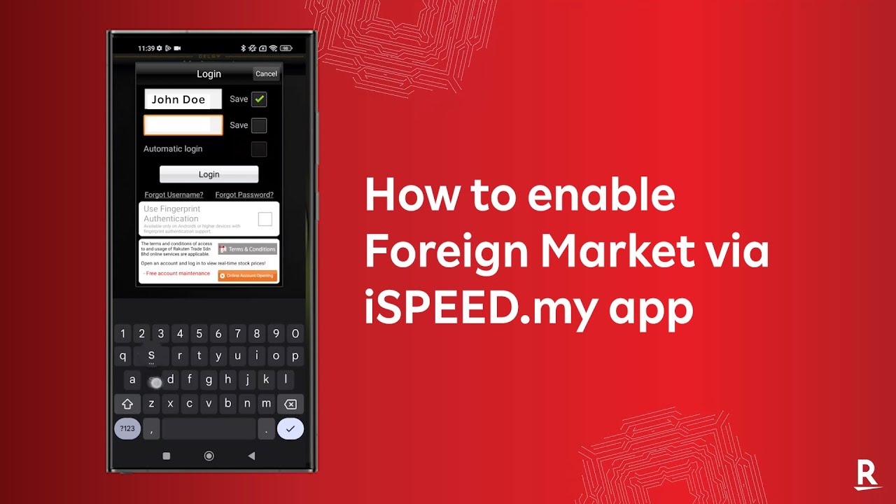 US & HK Trading - How to enable Foreign Market via iSPEED.my app - YouTube