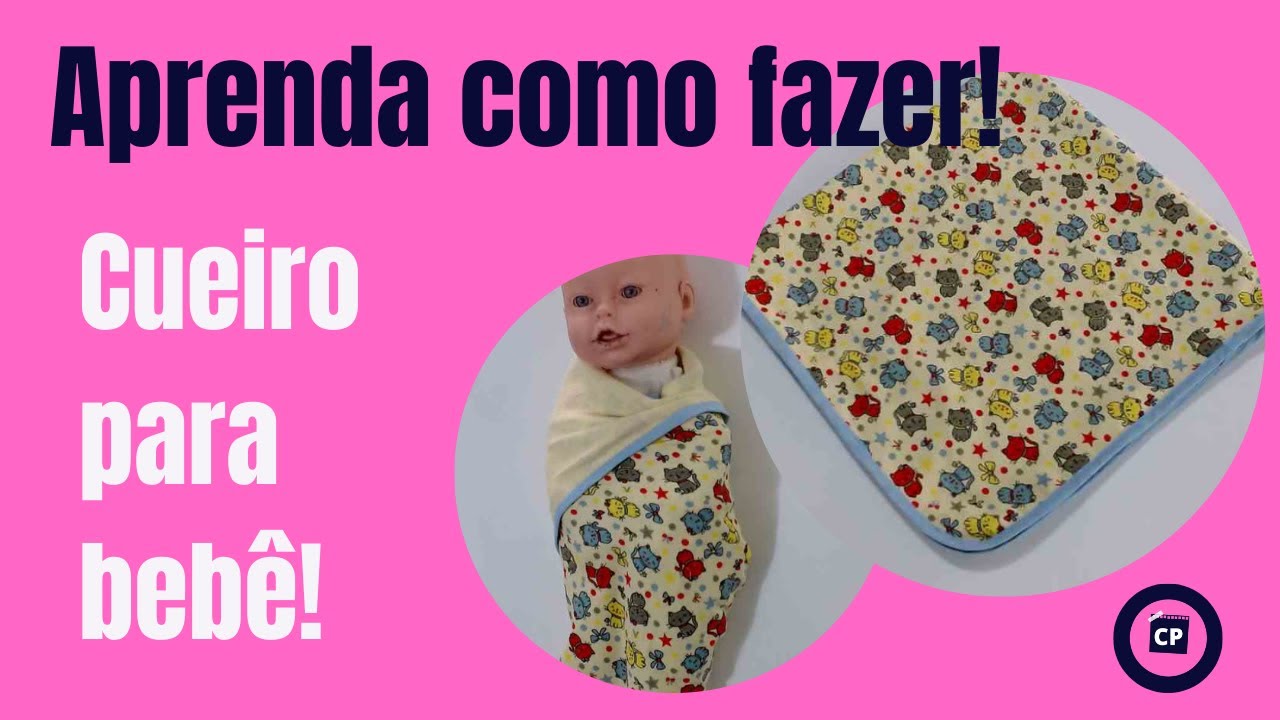 Como Costurar Cueiro para Bebê (Cueiro Bebe Passo a Passo)/costurando ...