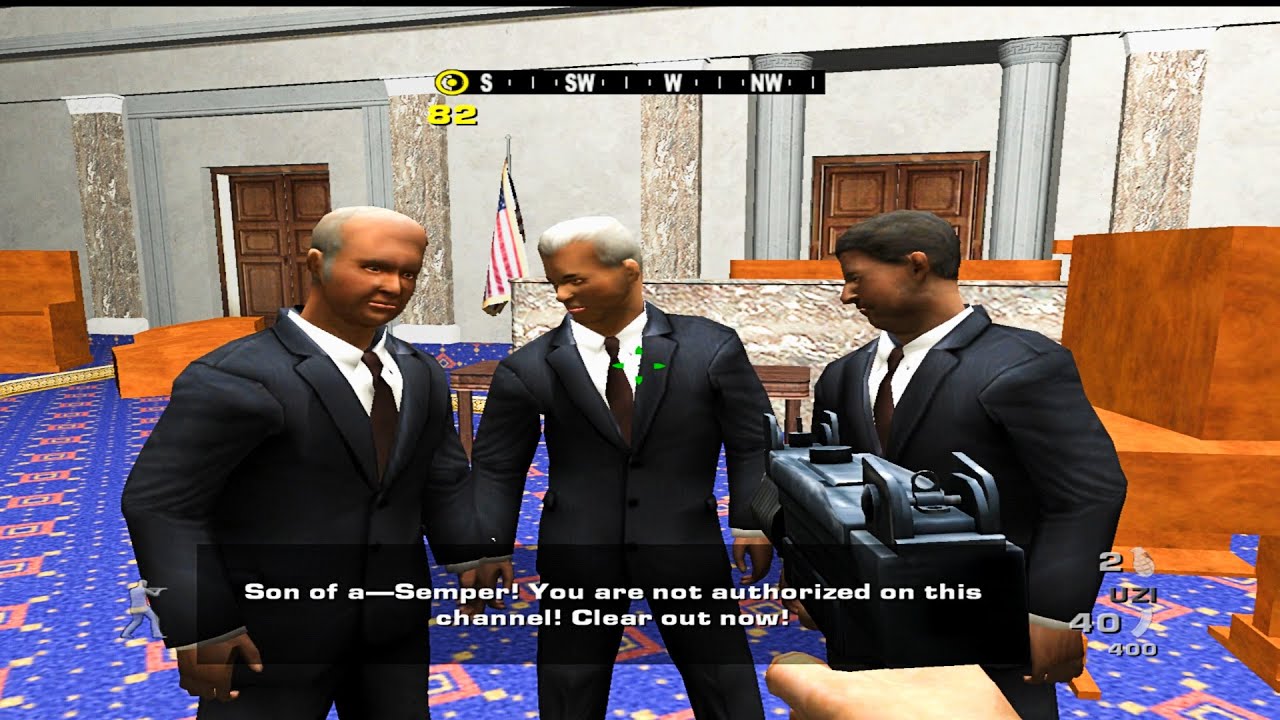 Secret Service (2008 Video Game) PS2 Walkthrough # 3 (Filibuster) - YouTube