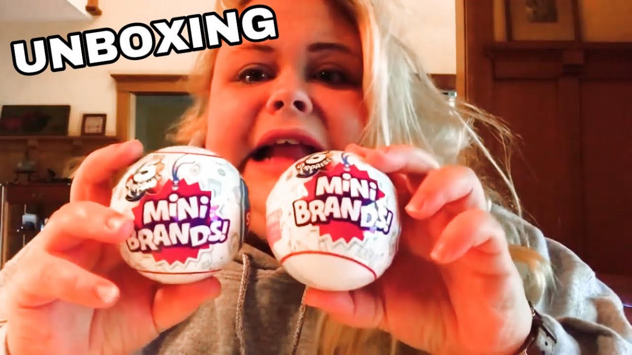 UNBOXING 3 MINI BRANDS! *RARE ITEM FOUND - YouTube