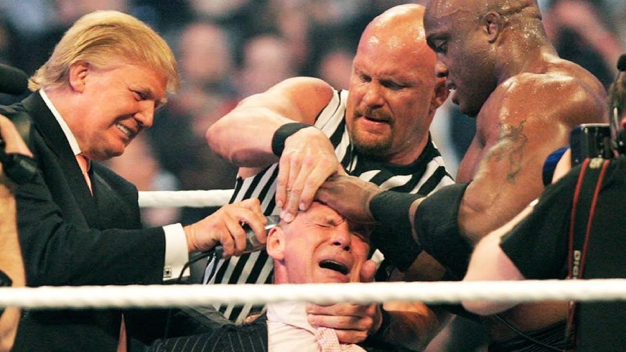 Vince McMahon vs Donald Trump: Battle of the Billionaires - 15 Years ...