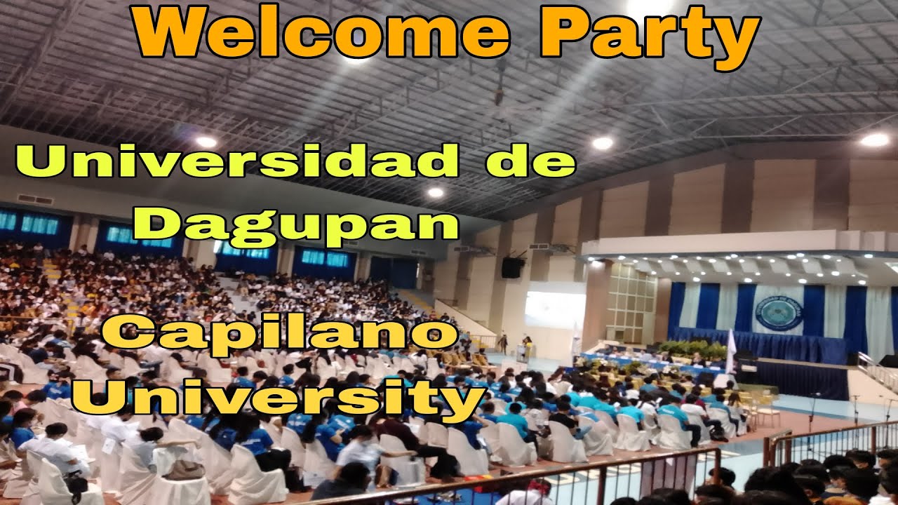 Welcome Party ( Universidad De Dagupan & Capilano University) - YouTube