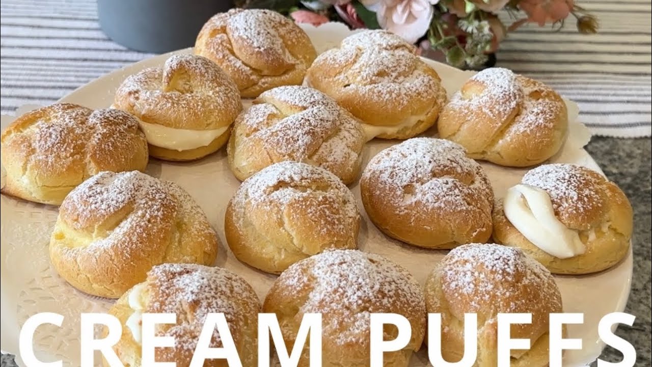 How to make the perfect Cream Puffs - YouTube