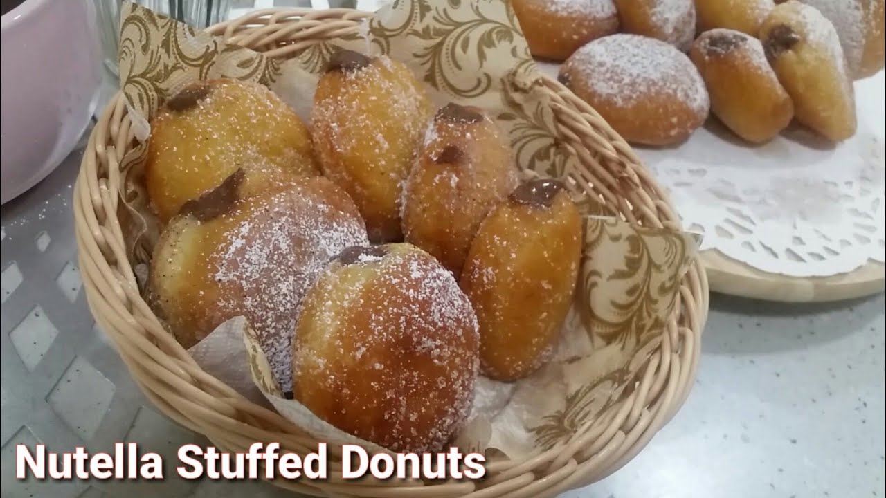 Bombolini | Nutella Stuffed Donuts - YouTube