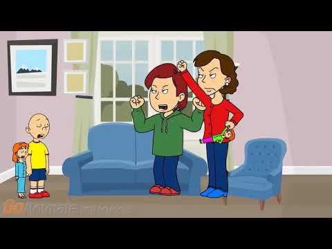 Caillou And Rosie Gets Grounded - YouTube