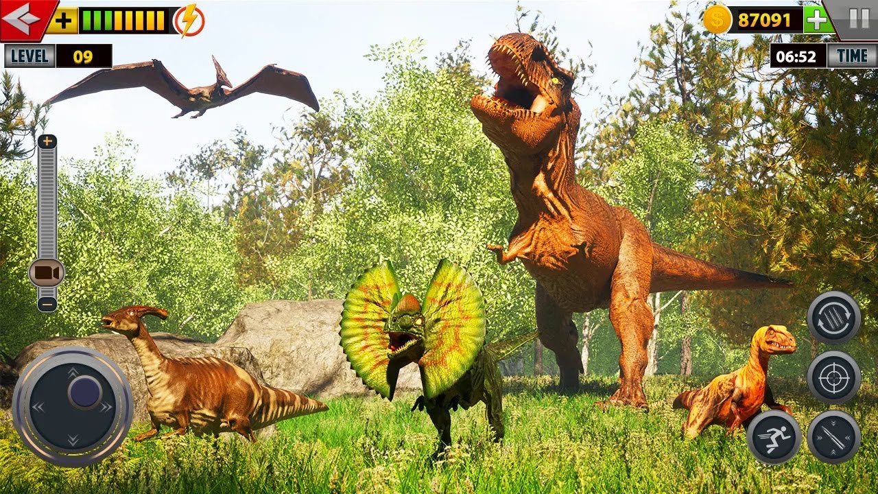 Real Dinosaur Hunting Game | Jurassic Dino Hunter Dinosaur LEVEL 05-06 ...