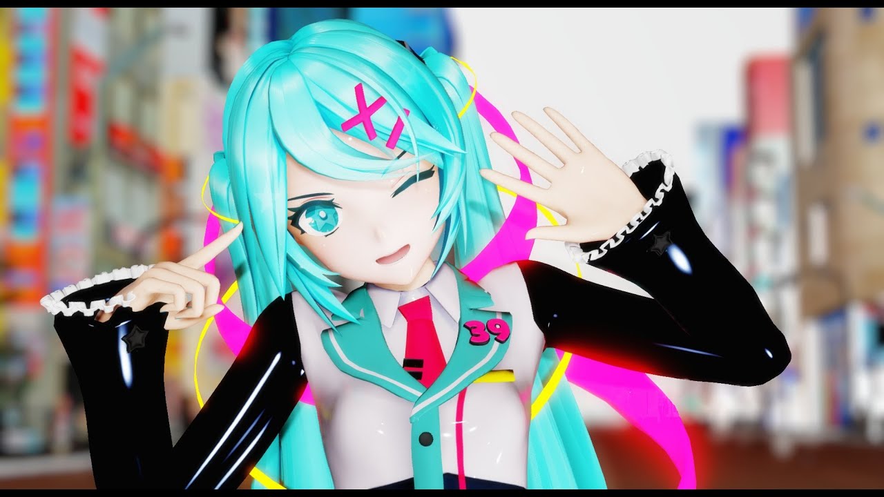 【VOCALOID MMD】Hibikase / ヒビカセ - GigaP & Reol【YYB Hatsune Miku SHOOTING ...