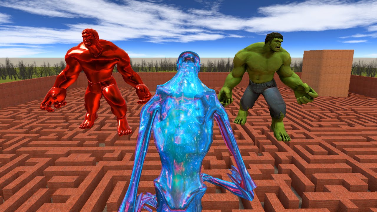 CURSED SCP 096 VS HULK & RULK in Garry's Mod - YouTube