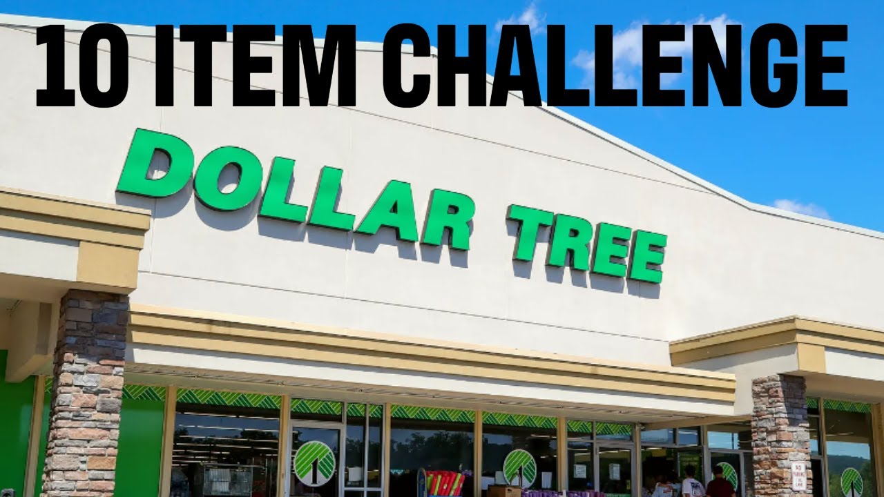 10 ITEM DOLLAR STORE CHALLENGE - SURVIVAL, CAMPING, & BUSHCRAFTING - YouTube