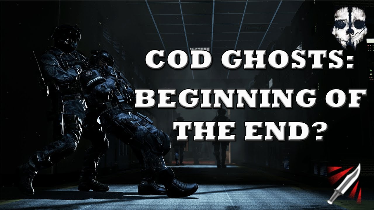 Cod Ghosts Knife Only Gameplay Beginning of the End - YouTube