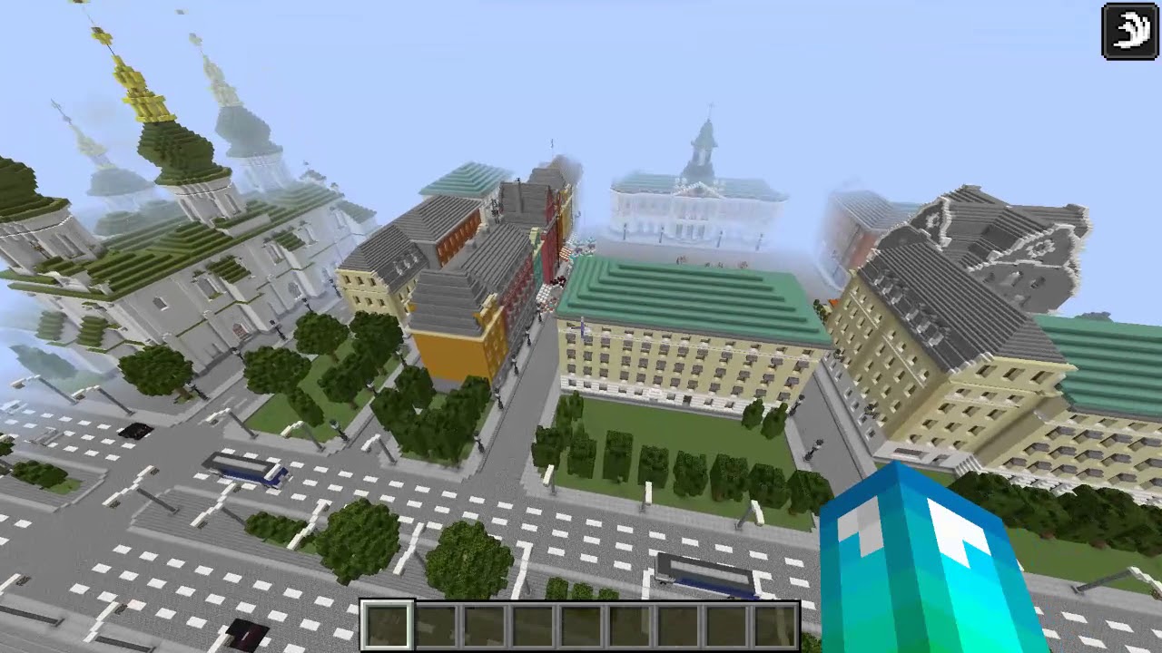 Gigantyczne miasto w minecrafcie!!! - YouTube