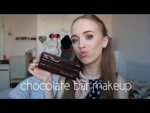 Chocolate bar makeup tutorial - YouTube