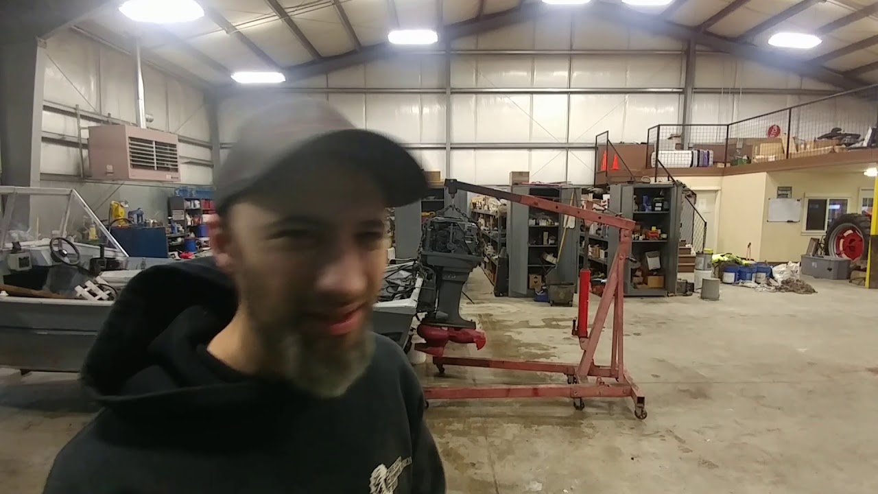 Outboard to inboard conversion part 1 - YouTube
