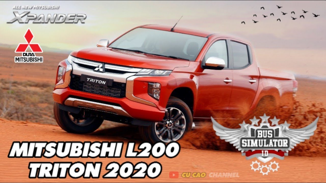Mod Mitsubishi L200 Triton 2020 Bus Simulator Indonesia - Xe Bán Tải ...