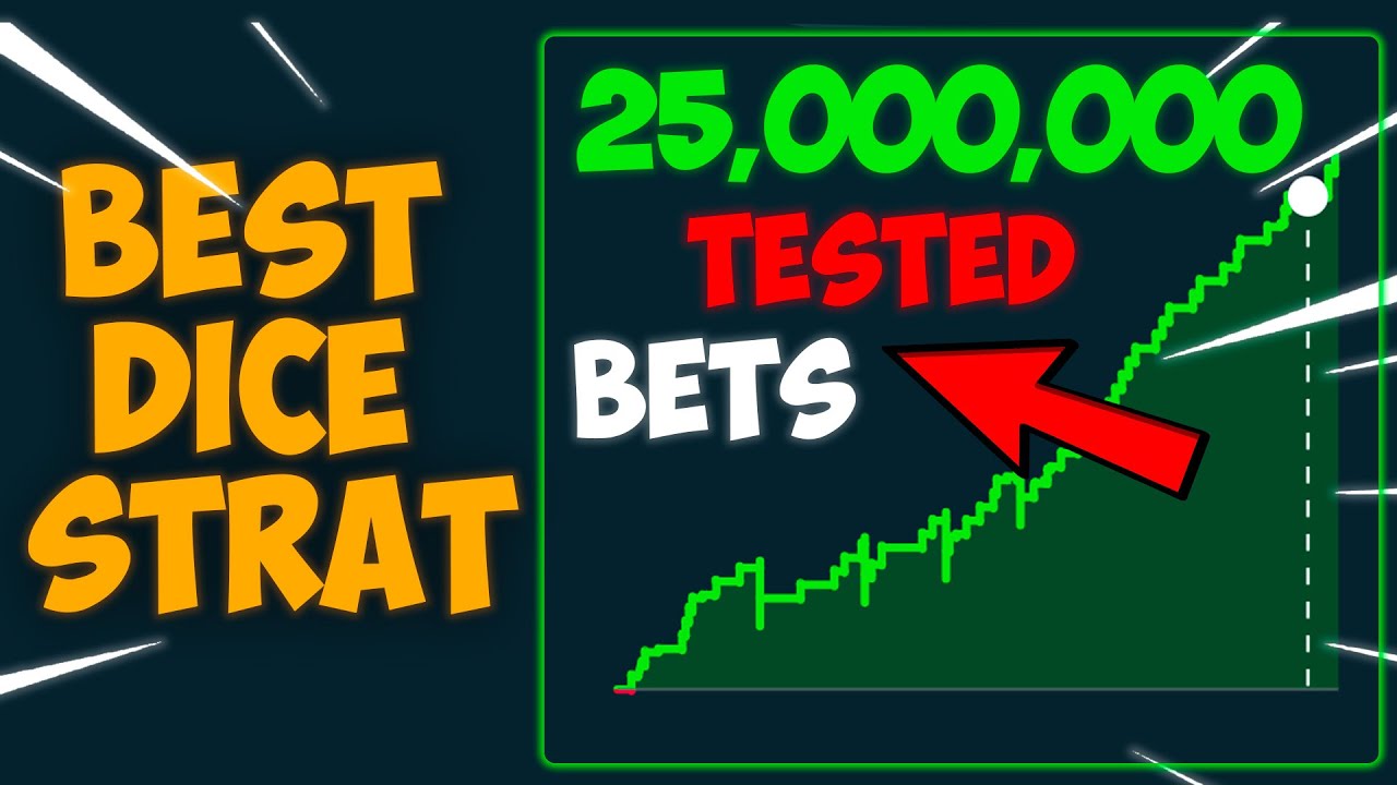 100% BEST STAKE STRATEGY (Wager Any Amount On Stake Dice) - YouTube