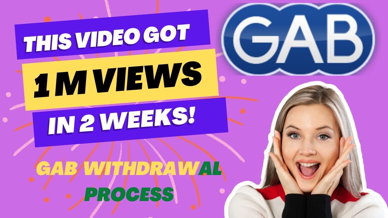 Gab.ag withdrawal process - YouTube