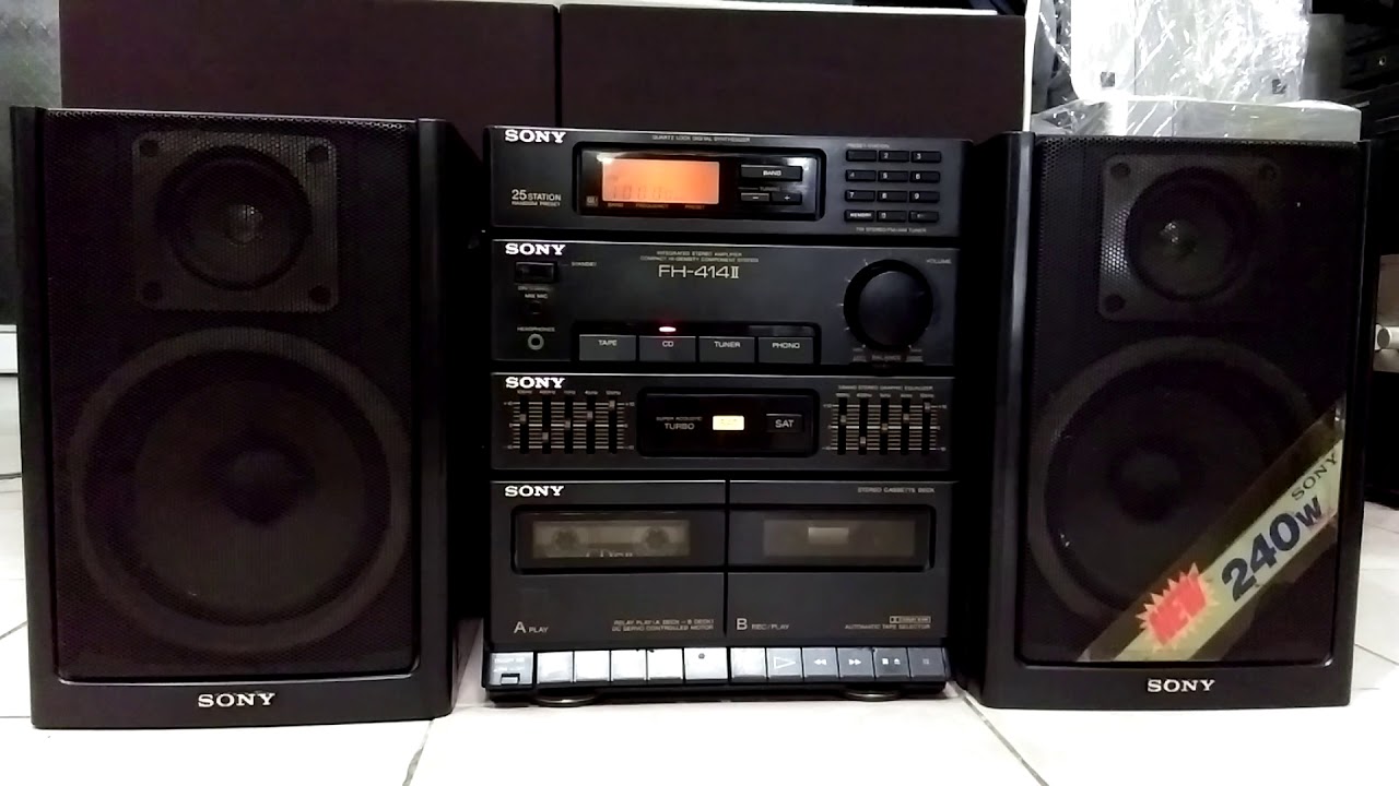 Dàn cổ Sony FH-414 Đời II : Kỷ Niệm Một Thời Khốn Khó ! - YouTube