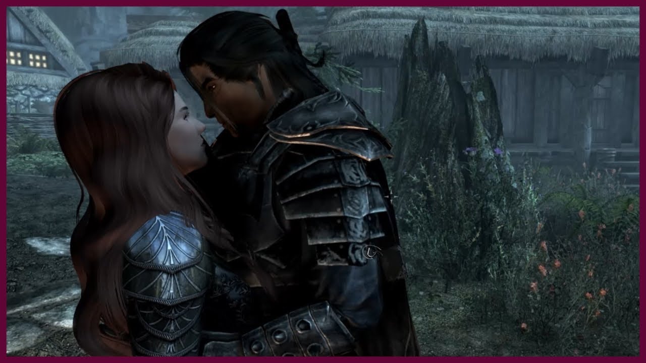 We work well together! (ROMANTIC) | Immersive Kaidan | SKYRIM - YouTube