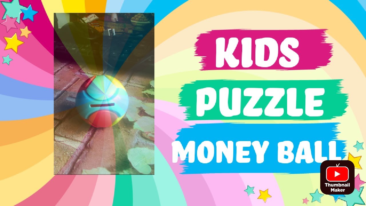 Puzzle money ball | Toys | பசுள் பந்து உண்டியல் - YouTube