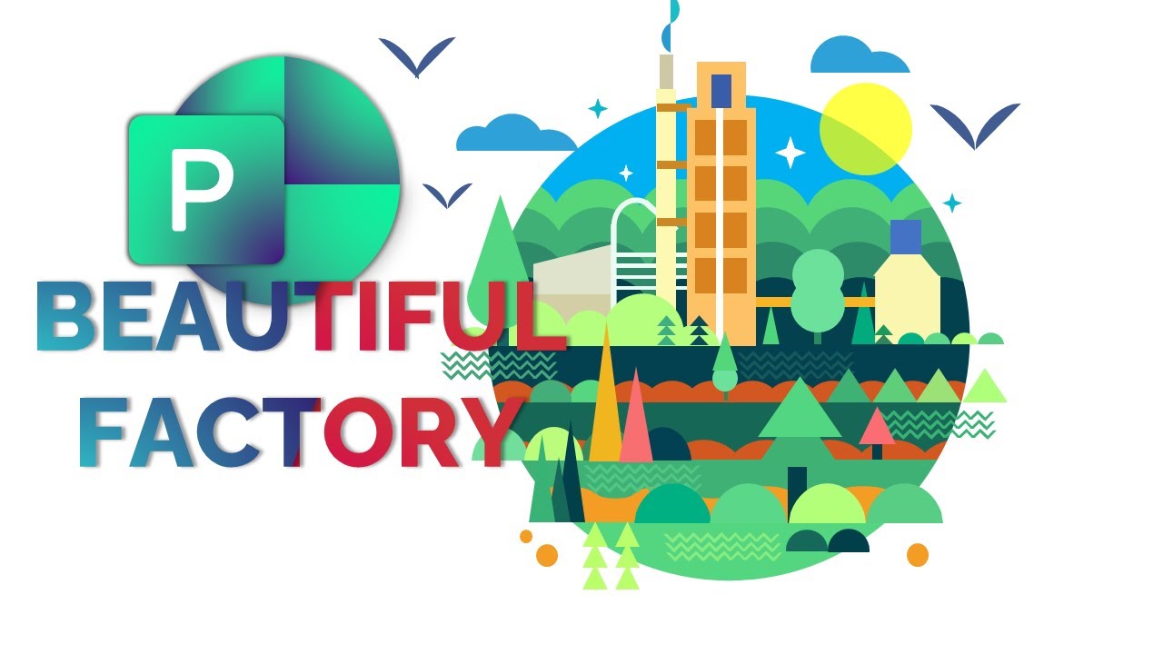 Beautiful Factory | PowerPoint Illustration - YouTube